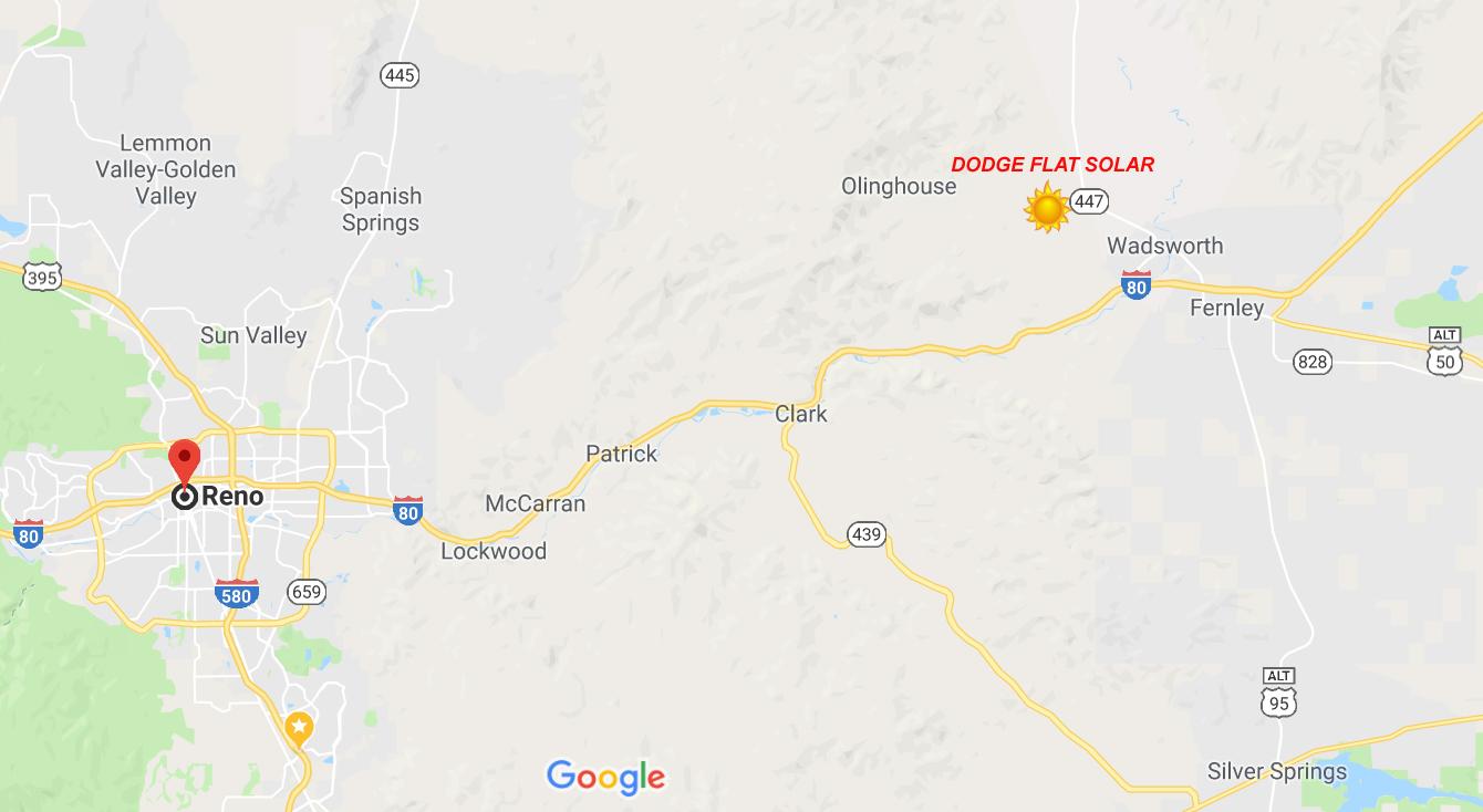 Dodge Flat - 30 miles East of Reno/Sparks