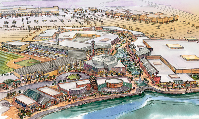 Casino + hotels + apartments